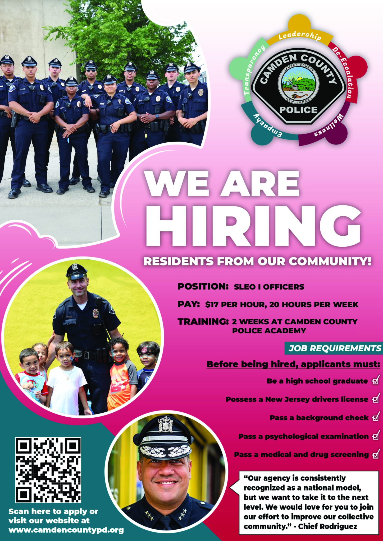 Careers - Camden County Police Department